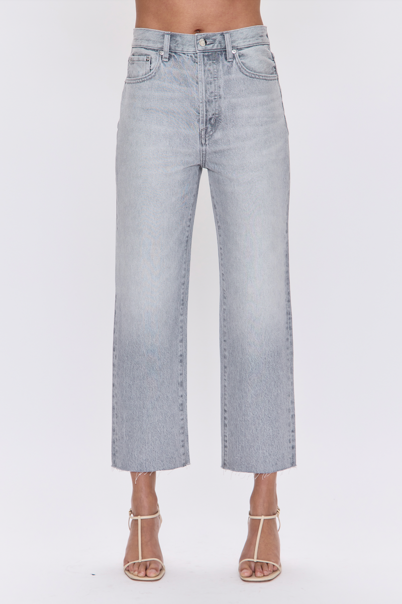 Pistola Cassie Crop Super High Rise Straight - Enigma – Luck Lafayette